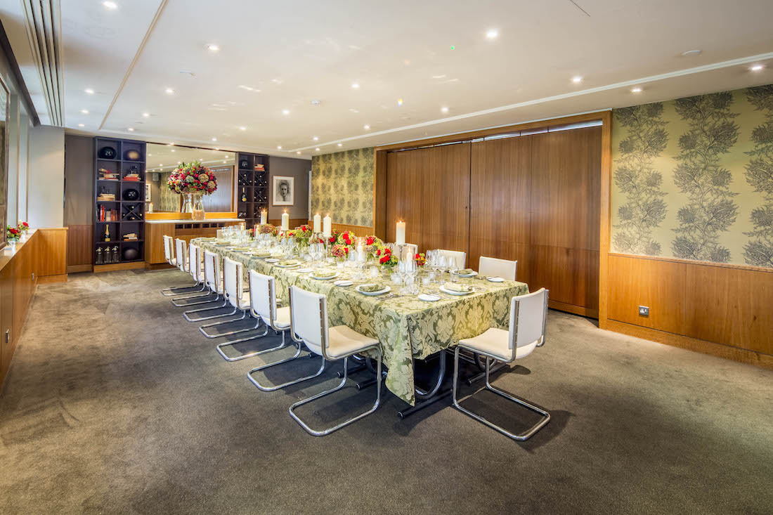 Luxury Private Dining Rooms at Bluebird Chelsea