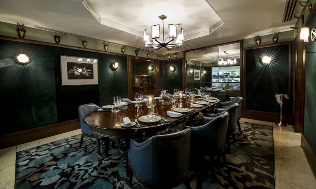 Corrigan’s review. Private Fine Dining in Mayfair, London