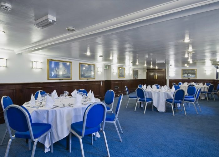 Luxury Private Dining Rooms at HMS Belfast