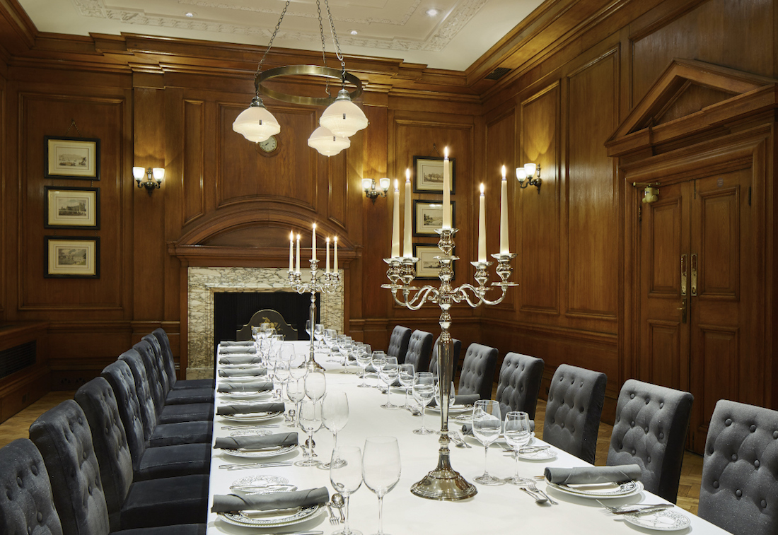 Luxury Private Dining Rooms at The London Marriott Hotel County Hall