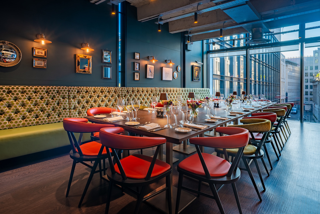 Private dining rooms at Manicomio City - City of London EC2