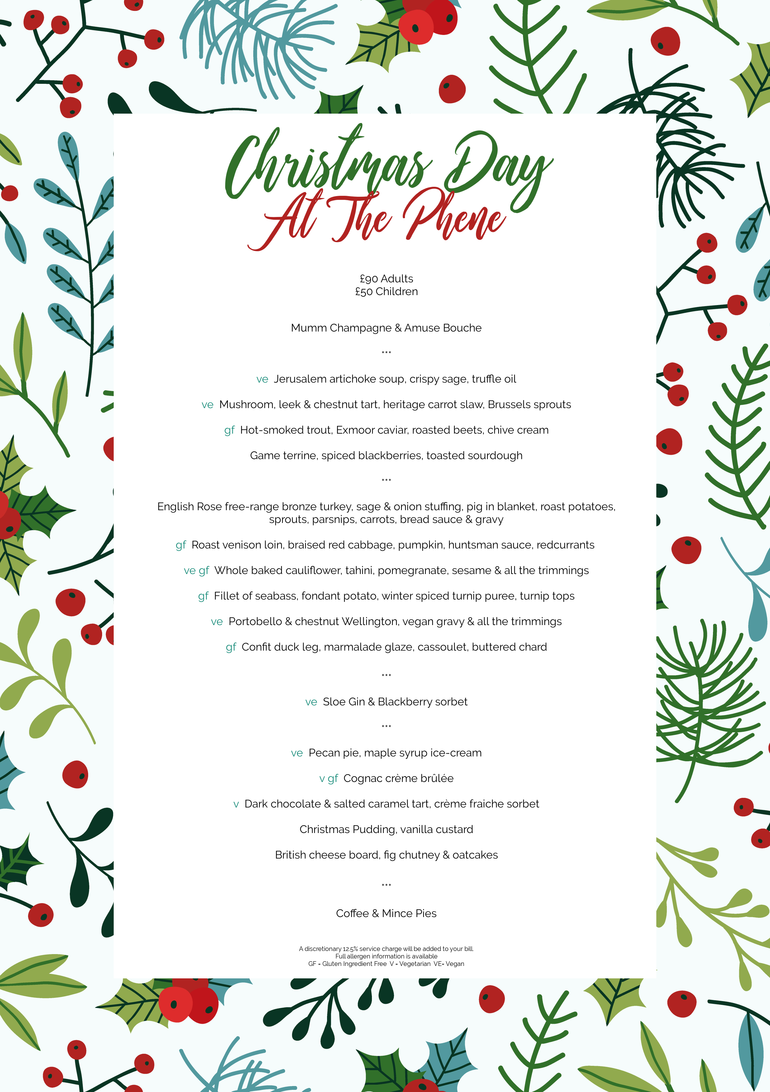 Luxury Private Dining Rooms at The Phene, Chelsea - London SW3 5NY.