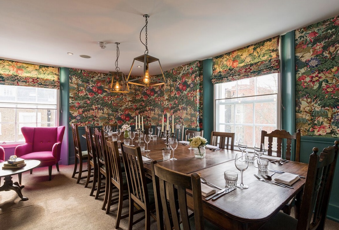 Private dining rooms at The Phene, Chelsea - London SW3