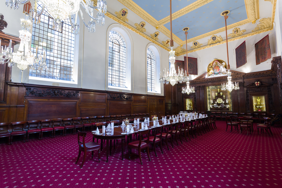 Private Dining Rooms at Searcys at Vintners Hall - London EC4