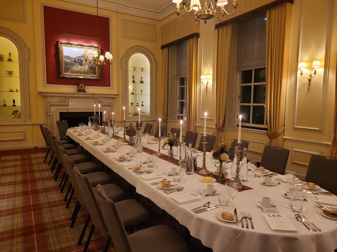 Private dining rooms at The Caledonian Club - Belgravia SW1
