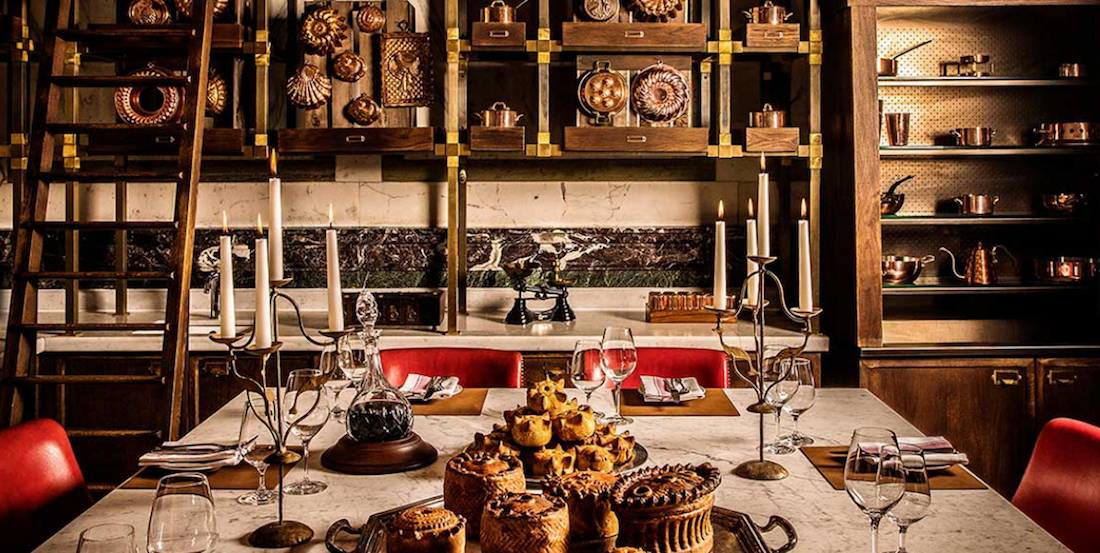 The Pie Room - Private Dining at Holborn Dining Room - London WC1.