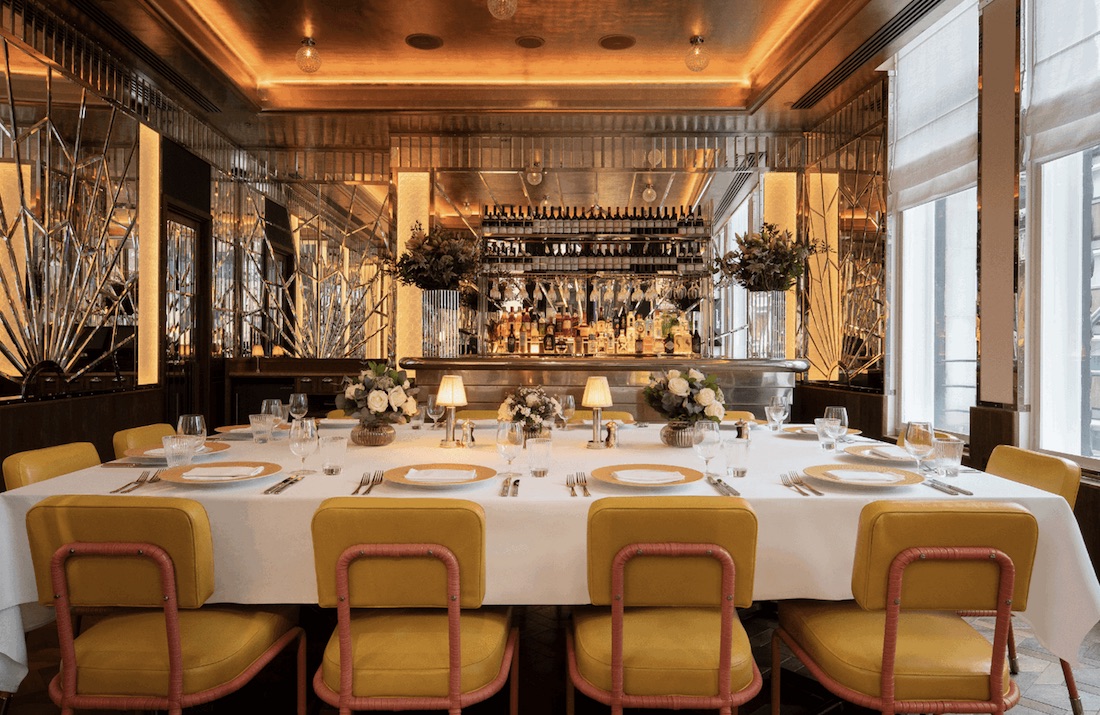 Luxury Private Dining Room At The Brasserie Of Light 400 Oxford Street London W1a 1ab