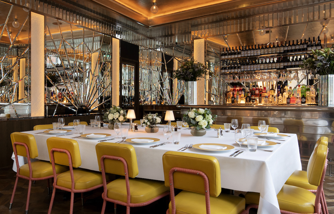 Private Dining Room At The Brasserie Of Light London W1