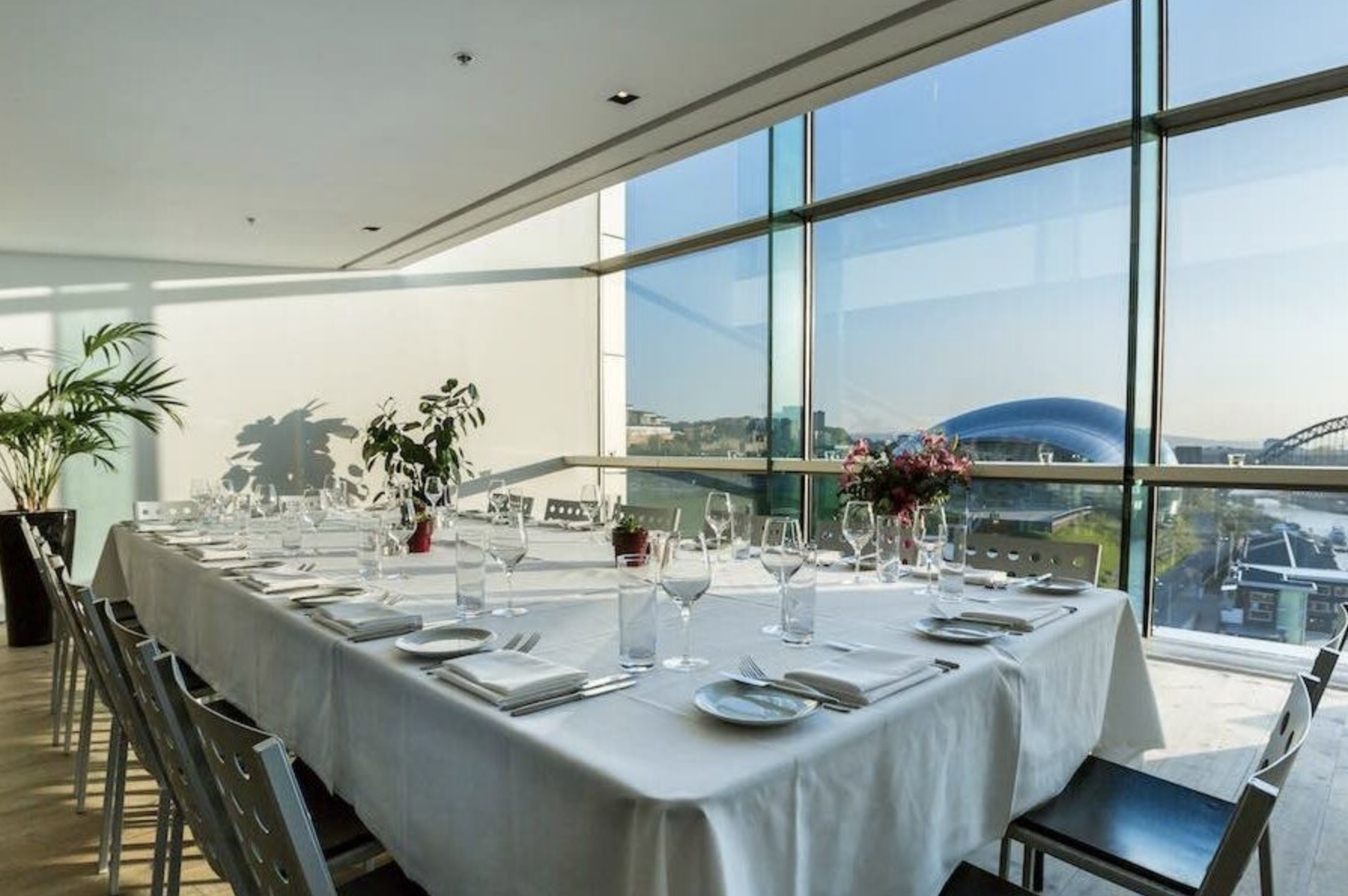 Private dining rooms at Six Restaurant - Gateshead Newcastle