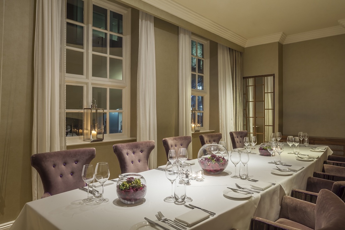 Private dining rooms at The Roseate Hotel - Reading RG1 3EJ