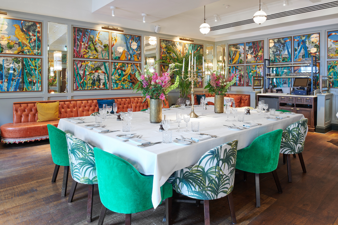 Private dining room at The Ivy Norwich - London Street