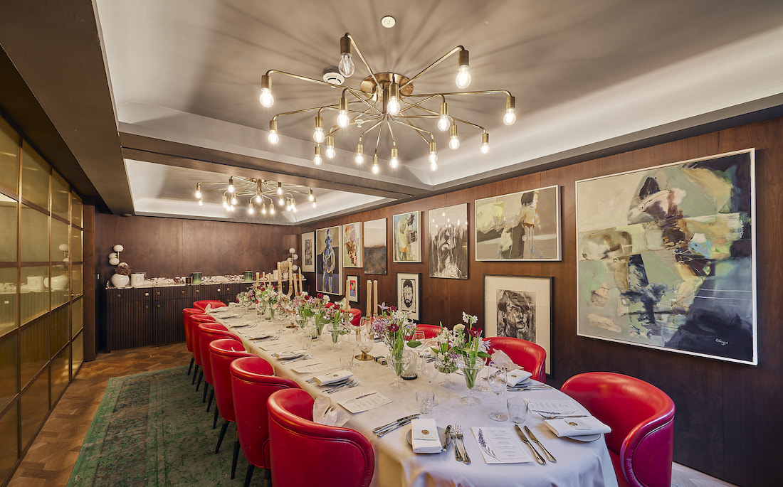 Private dining room at Wild Honey St. James - London SW1